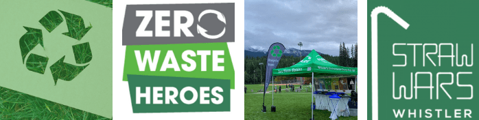 Website Zero Waste Programs Collage - AWARE Whistler Website Zero Waste Programs Collage - AWARE Whistler